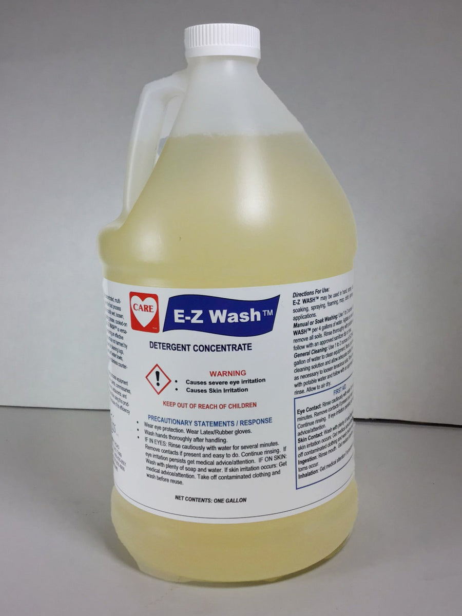 E-Z Wash Manual Dishwash Detergent, 4-1 Gallons Per Case – Care Labs, Inc.